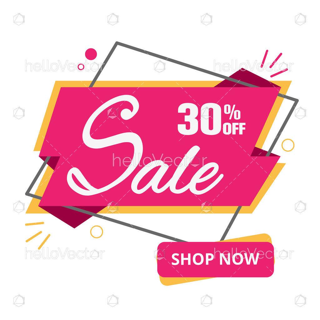 Sale and discount flyers template design. - Download Graphics & Vectors