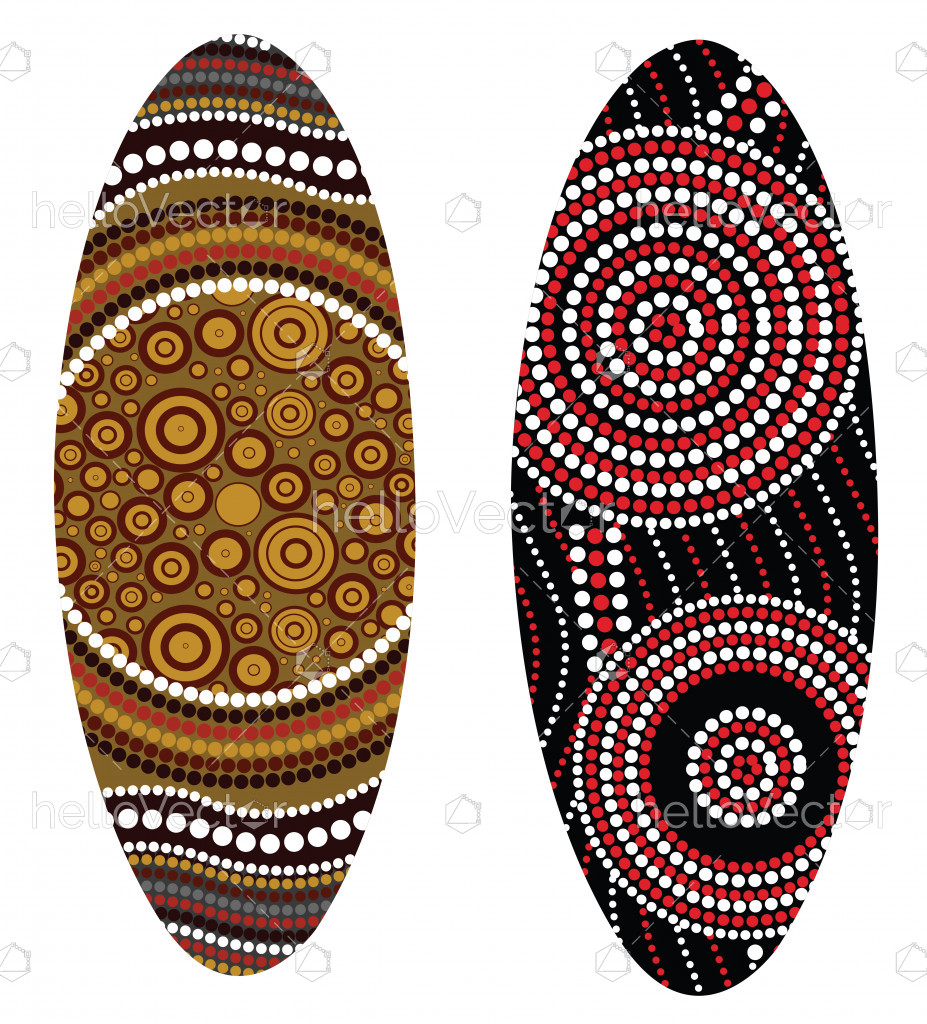 Aboriginal shield (Vector art). - Download Graphics & Vectors