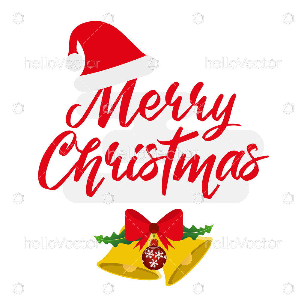 Merry Christmas sticker vector design - Download Graphics & Vectors