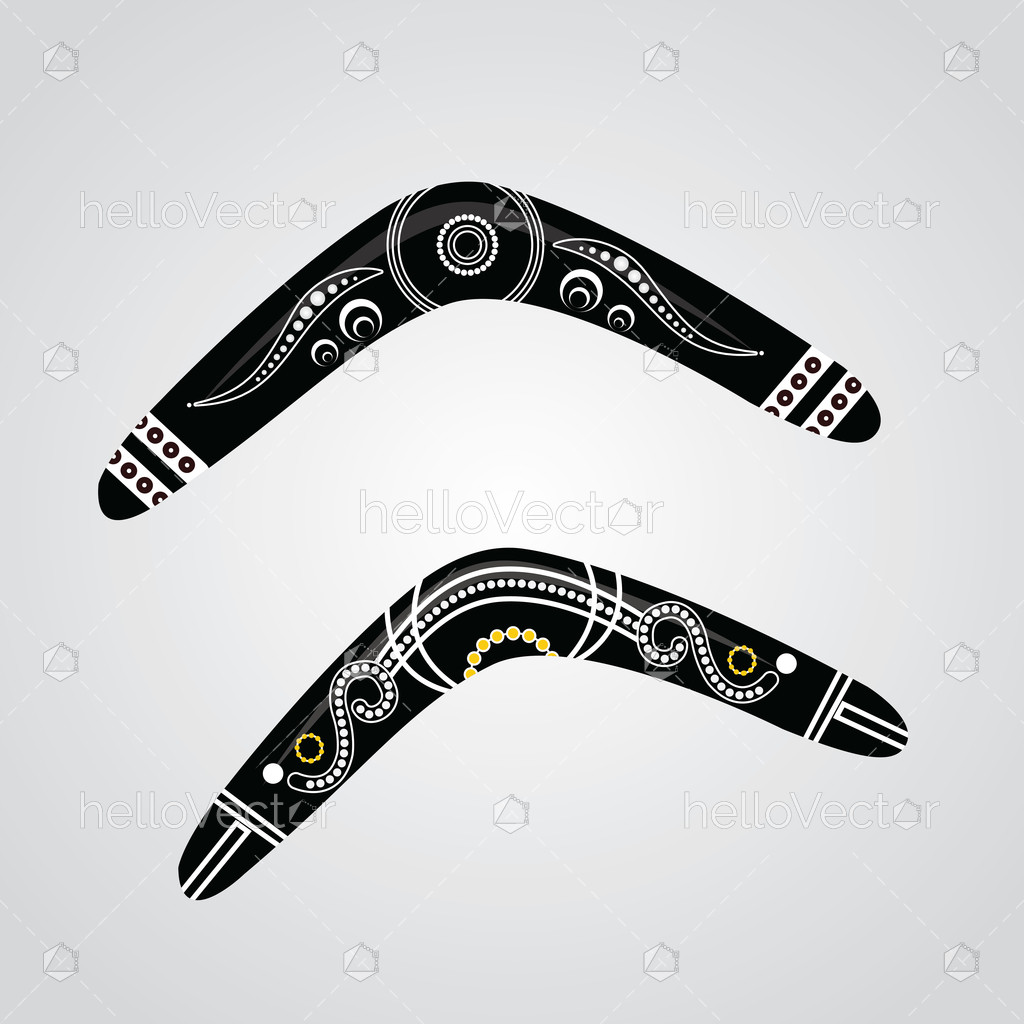 Australian boomerang vector - Download Graphics & Vectors