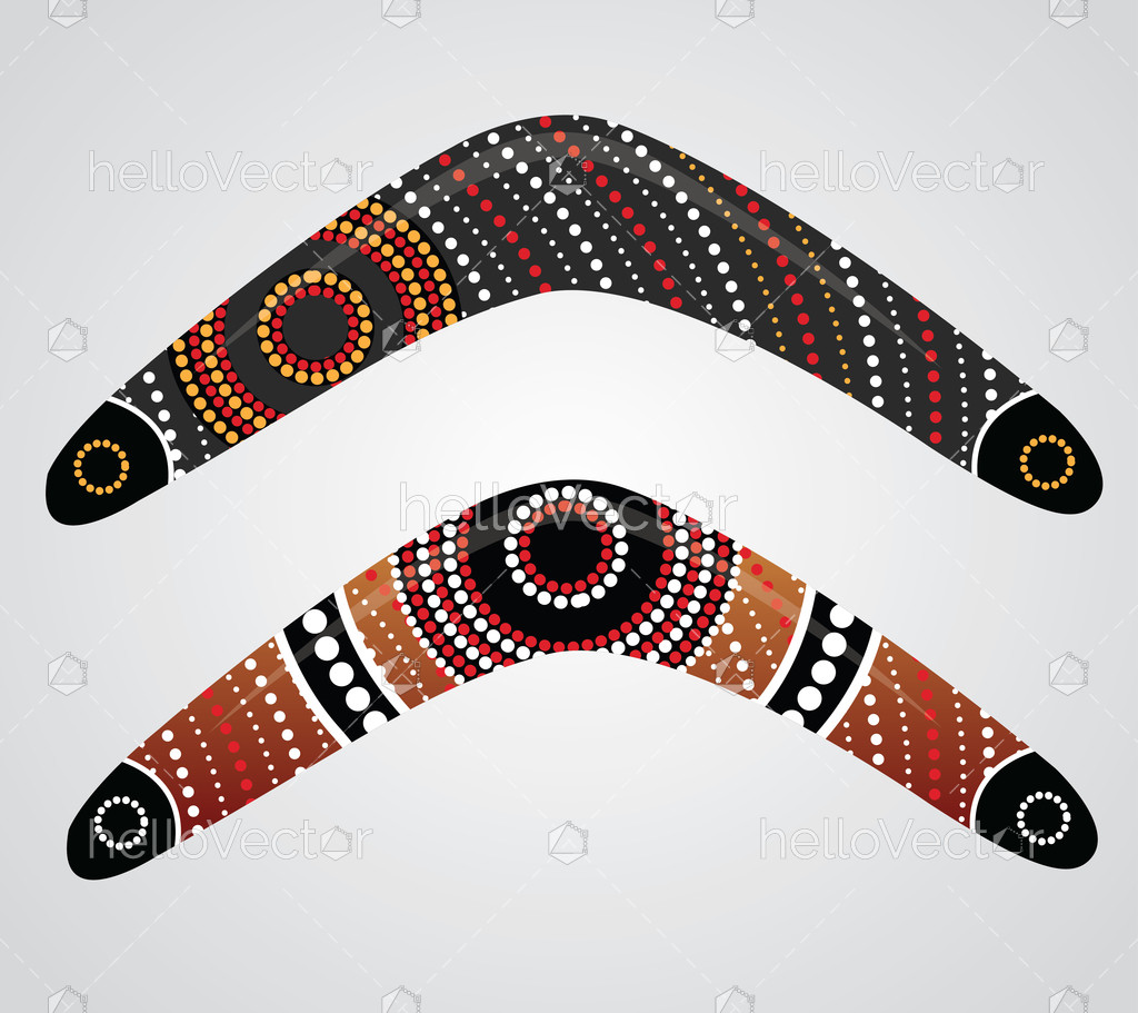 Australian boomerang vector - Download Graphics & Vectors