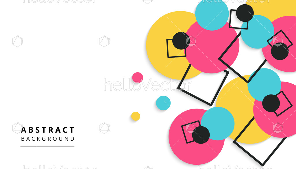 Modern minimalist background - Vector Illustration - Download Graphics ...