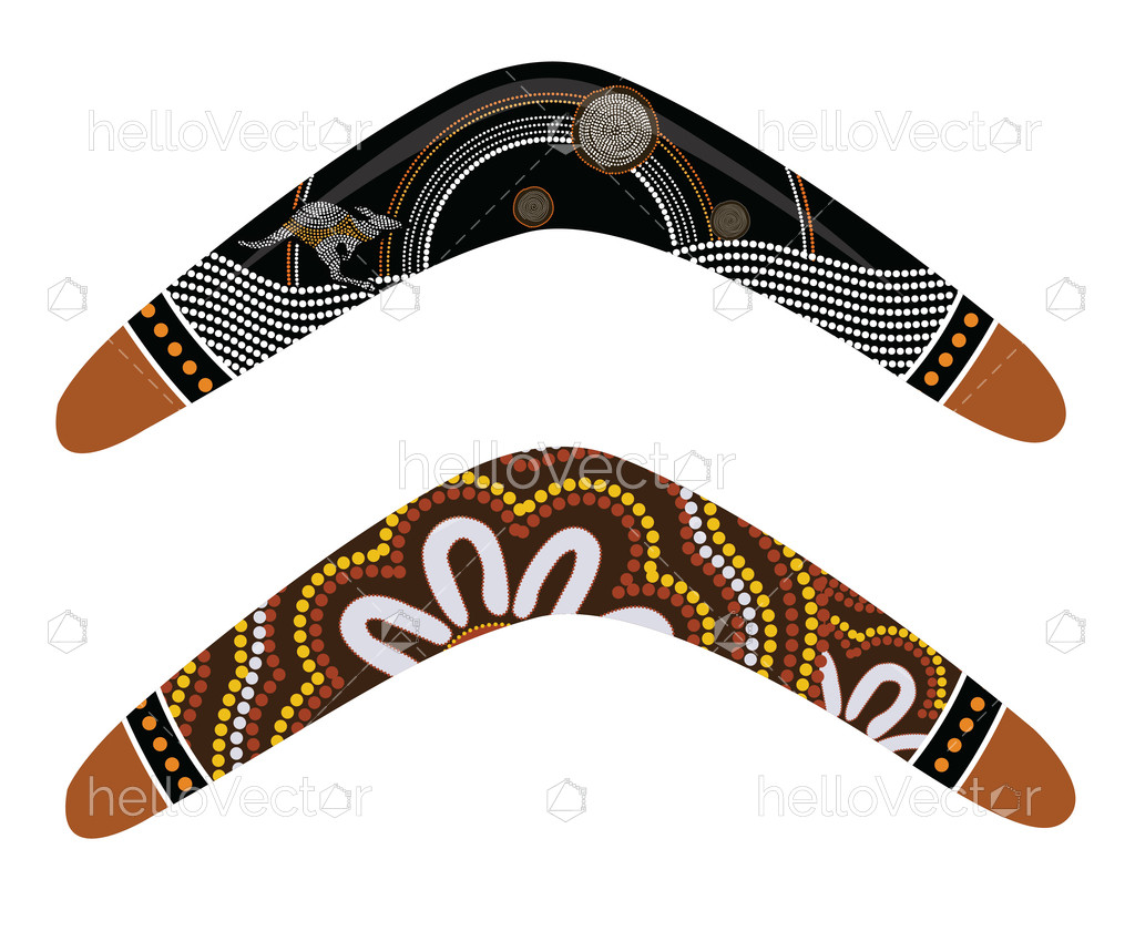 Australian boomerang vector - Download Graphics & Vectors