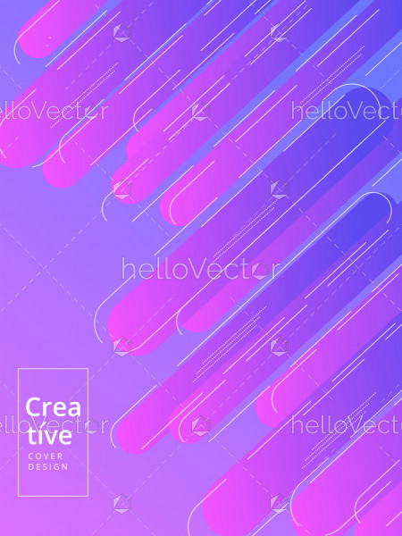 Abstract geometric shape gradient vector background. - Download ...