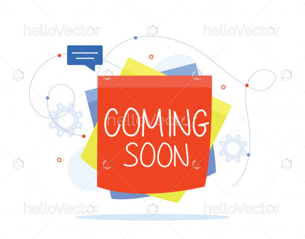 Coming soon template - Download Graphics & Vectors