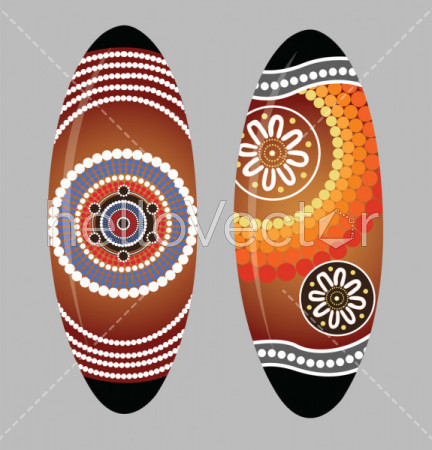 Aboriginal shield (Vector art) - Download Royalty-Free Vectors ...