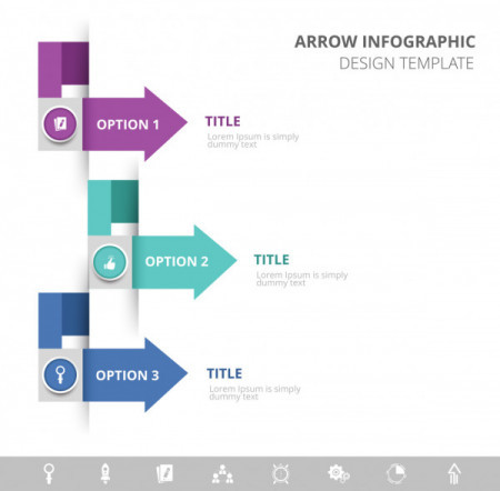 Arrow Infographic Template - Download Graphics & Vectors
