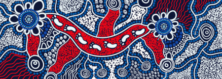 People Sitting Symbol - Aboriginal art background - Download Graphics ...